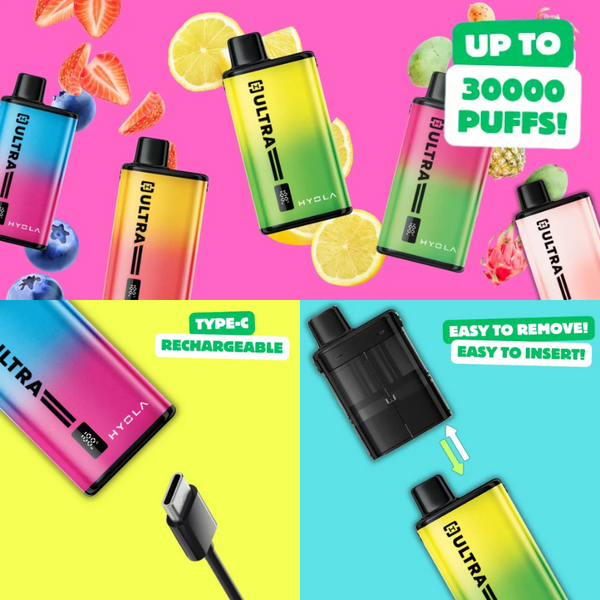 Hyola Ultra 30K Prefilled KIT (£9) – Avalanche Vapes